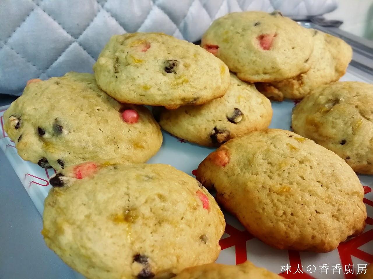 Mrs Lim の Kitchen Paradise: Banana Chocolate Chip Softie (cake-like cookie)