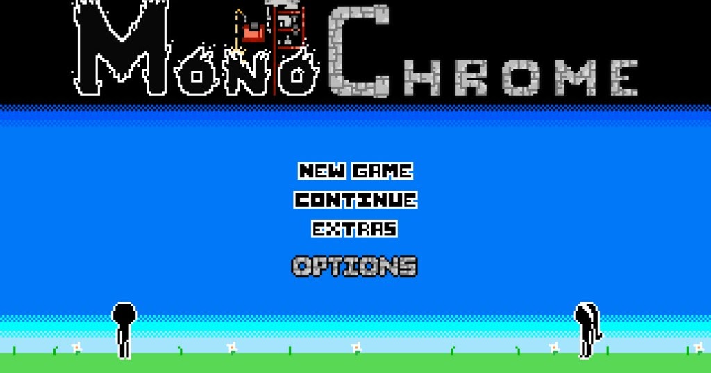 Indie Retro News: MonoChrome - 4-Player Retro Inspired Action ...
