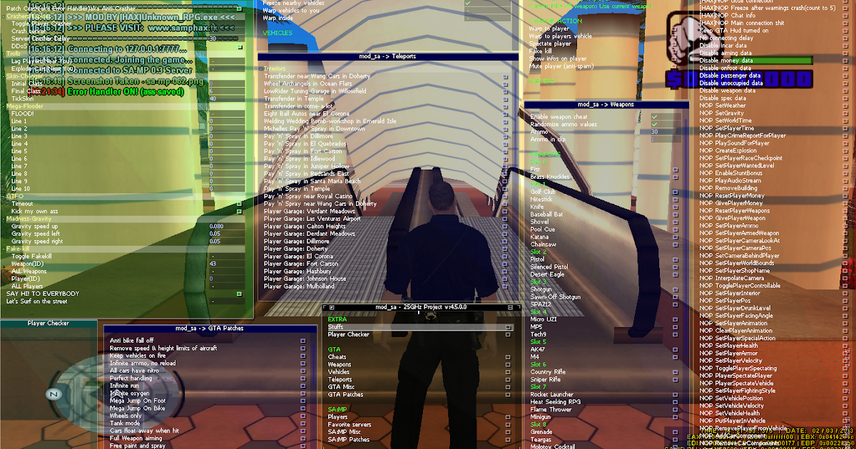 [SA:MP 0.3x]mod sobeit - 25GHz project(BETA - 0.1) | [HAX] 4 LIFE