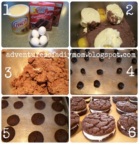 Homemade Oreo Cookies - Adventures of a DIY Mom