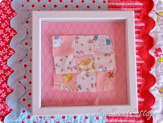 Sew Sweet Cottage: First nine-patch for Little Miss…