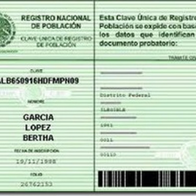 Consultar la curp en cualquier Estado - Curp Imprimir Tramitar Buscar ...