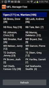 MFL Manager Free – Fast & free 2015 myfantasyleague.com fantasy ...