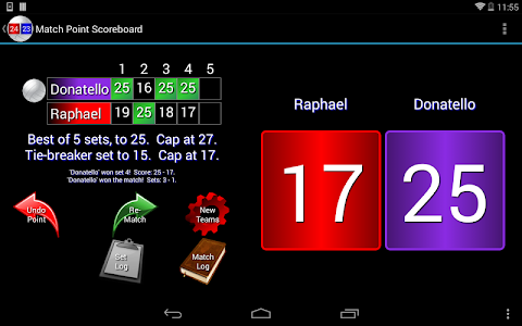 Match Point Scoreboard Latest Version APK for Android – Android Sports Apps