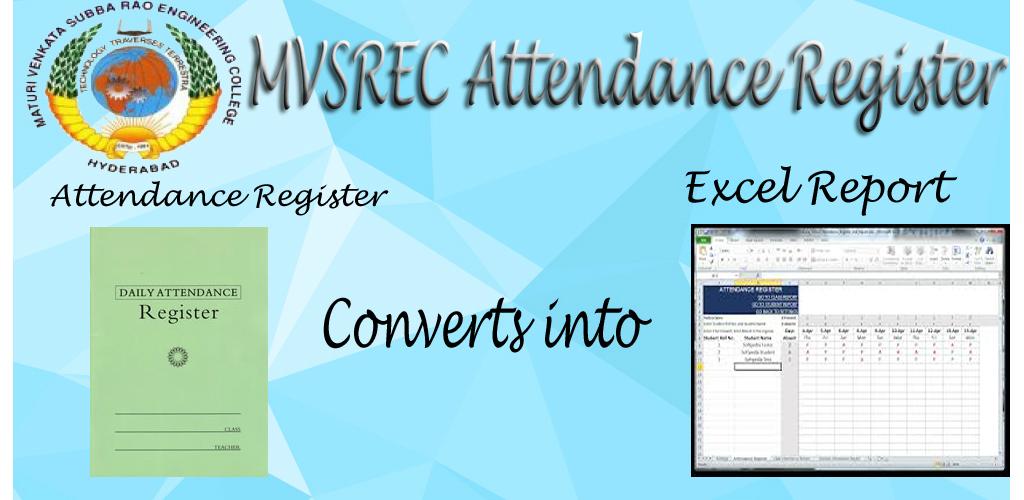 MVSR Attendance - Latest version 1.4.1 for Android App Education