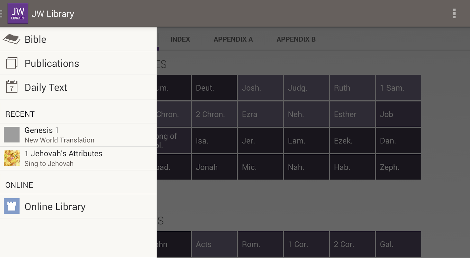 JW Library - screenshot