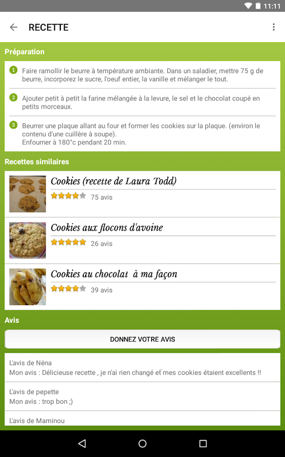 Cuisine : 45 000 recettes – Applications Android sur Google Play