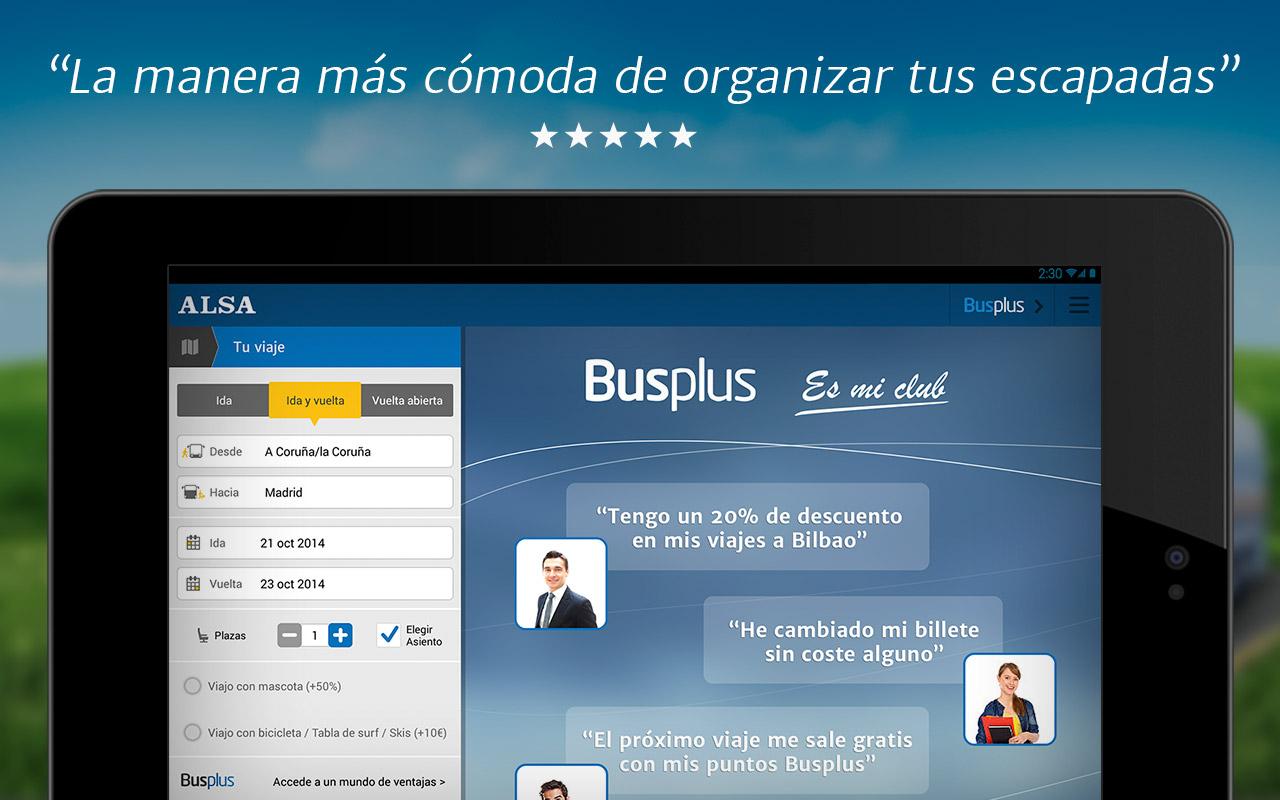 ALSA: compra tu billete de bus - Aplicaciones de Android en Google Play