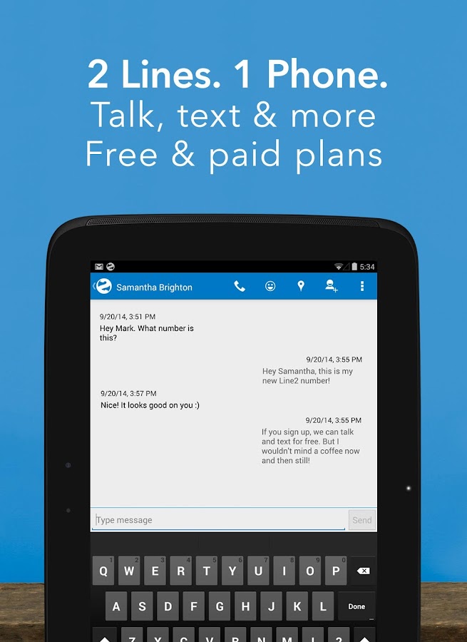 Line2 - Second Phone Number - Aplicaciones de Android en Google Play