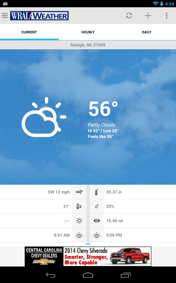 WRAL Weather - Android Apps on Google Play