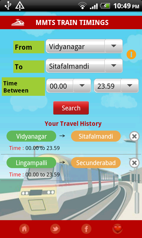 MMTS Train Timings - Android Apps on Google Play