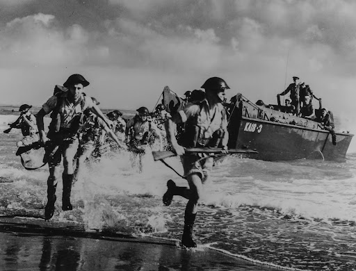 The Coast Guard Lands the British Marines. - National Archives and ...