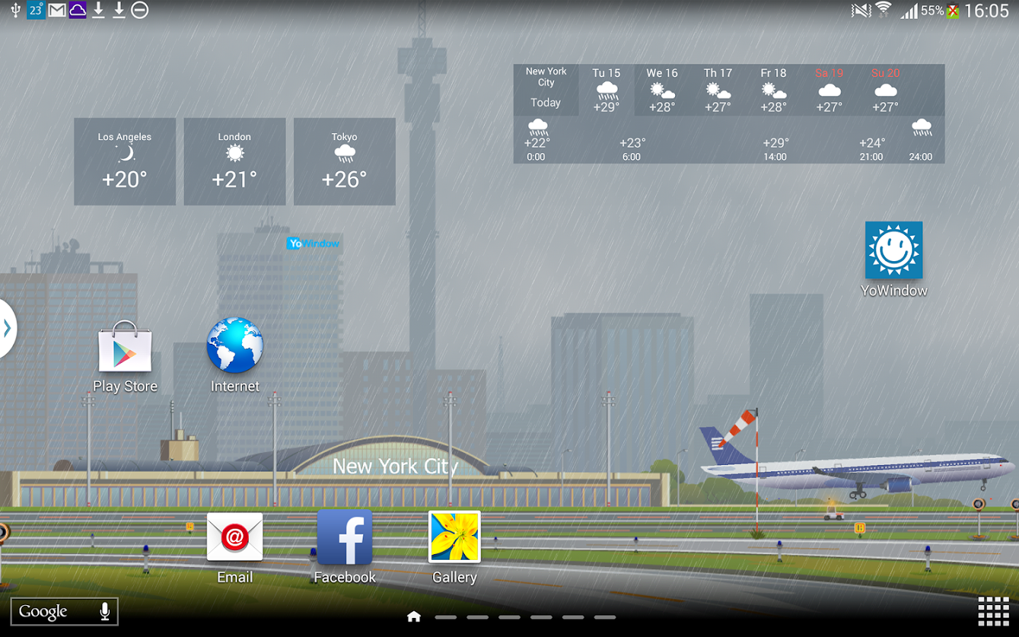 YoWindow Wetter Kostenlose – Android-Apps auf Google Play