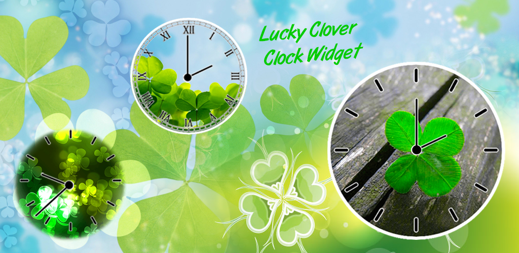 Lucky Clover Clock Widget - Latest version for Android - Download APK