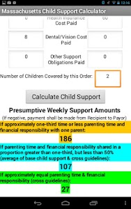 MA Child Support Calculator – Android Tools Apps