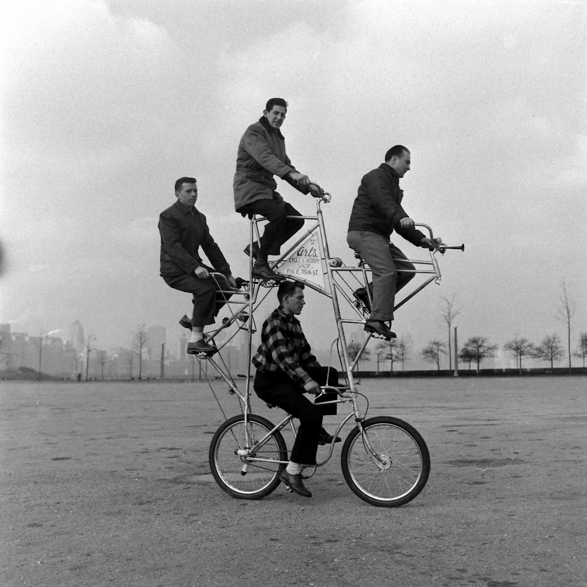 Weird Bikers In Chicago - Wallace Kirkland — Google Arts & Culture