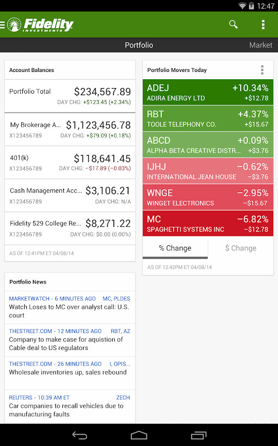 Fidelity Investments - Android Apps on Google Play