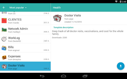 Memento Database – Apps bei Google Play