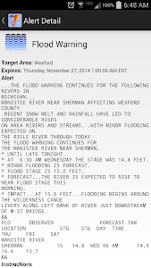NWS Weather Alerts Widget – Home screen widget: displays weather alerts ...