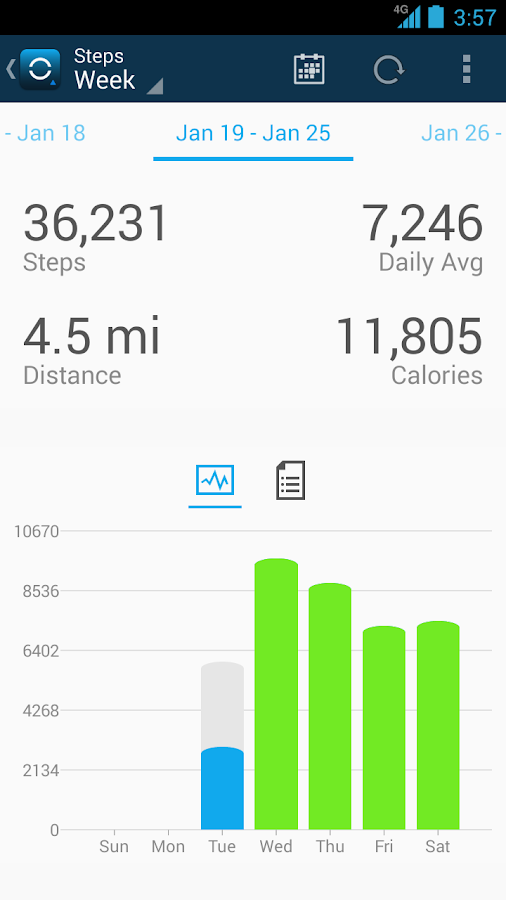 Garmin Connect™ Mobile Screenshot