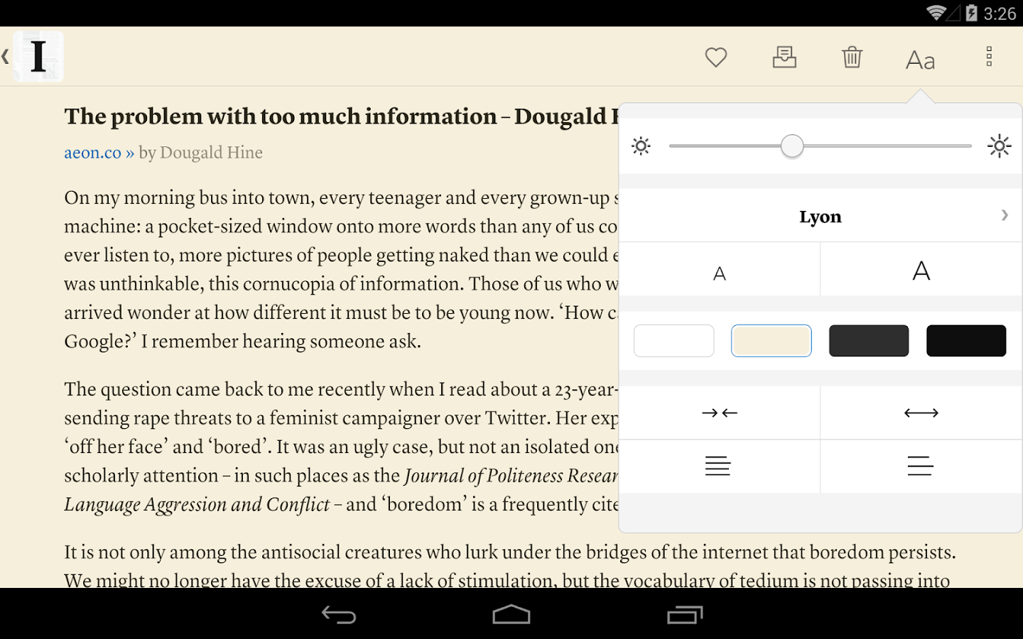Instapaper - Android Apps on Google Play