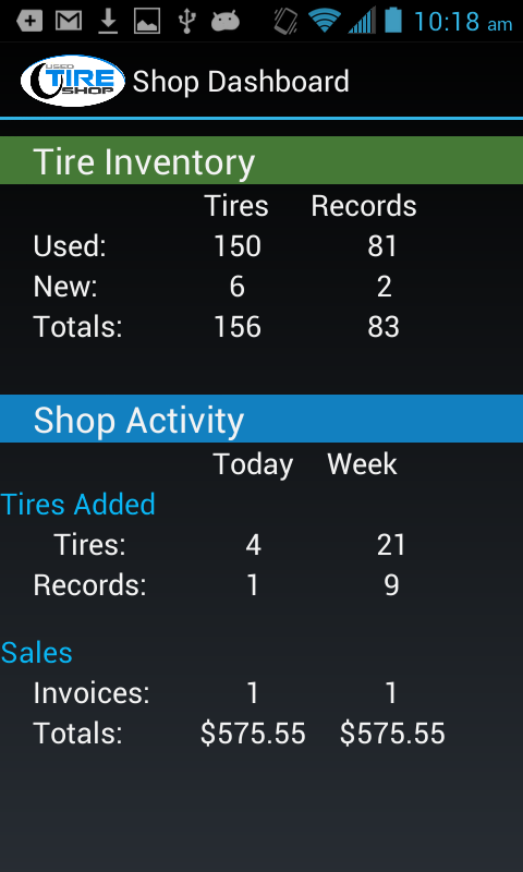 Used Tire Shop Inventory - Android Apps on Google Play
