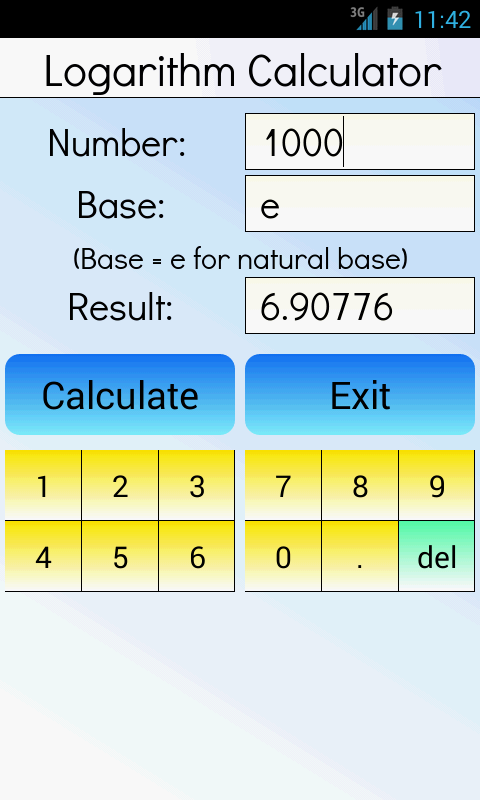Logarithm Calculator - Android Apps on Google Play
