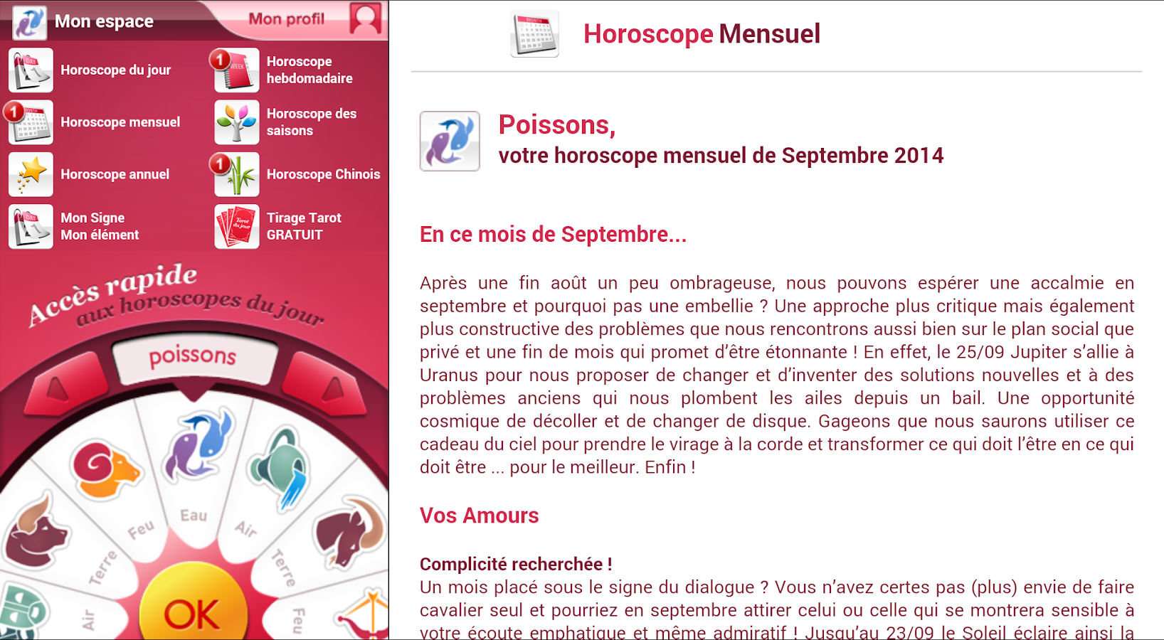 Mon Horoscope du jour – Applications Android sur Google Play