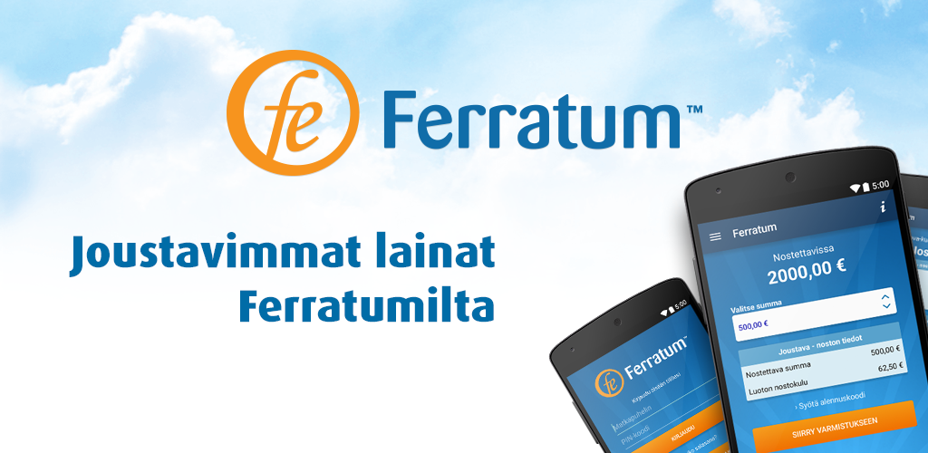 Ferratum - Latest version for Android App Private