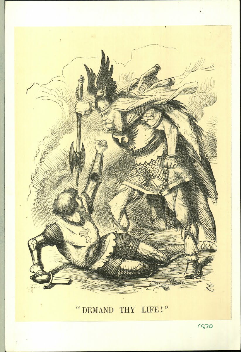 War 1870-1871 Franco - Prussian 4 Cartons - Plates With Cartoons ...