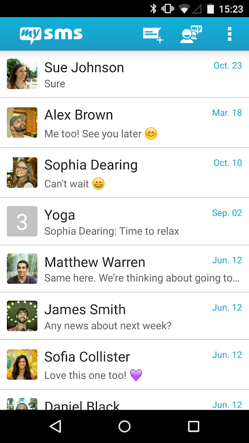 mysms SMS Text Messaging Sync - Android Apps on Google Play