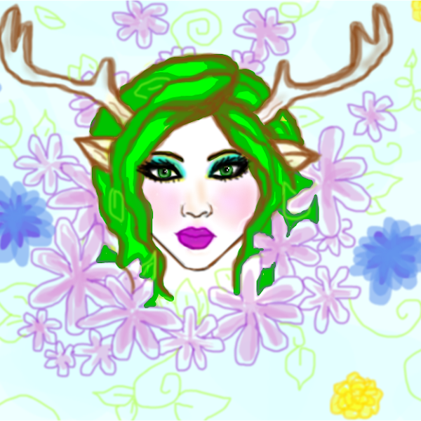 Green Woman » drawings » SketchPort