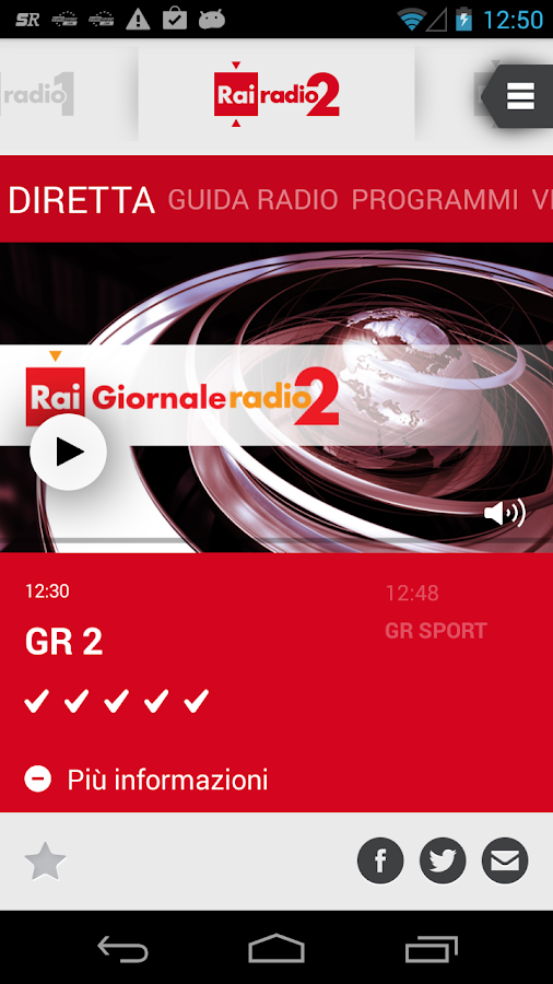 Radio RAI - App Android su Google Play