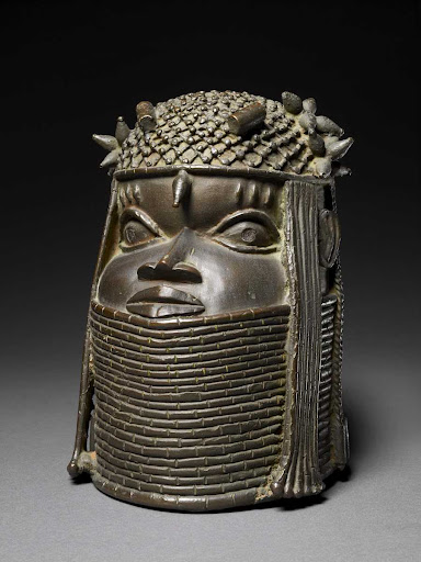 Commemorative Head of a King (Oba) - Edo — Google Arts & Culture