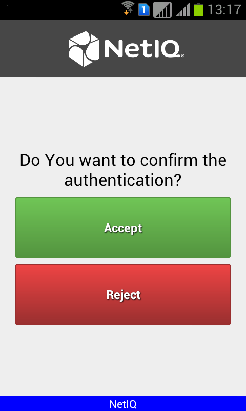 NetIQ Advanced Authentication - Android Apps on Google Play