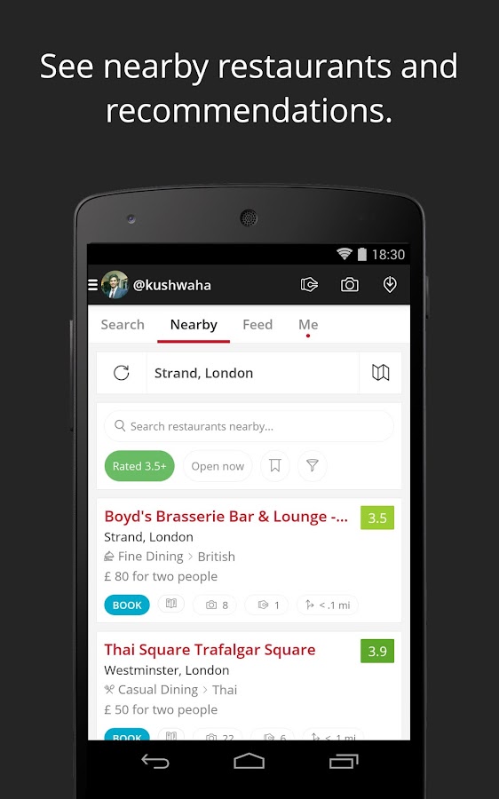 Zomato - Restaurant Finder – Applications Android sur Google Play