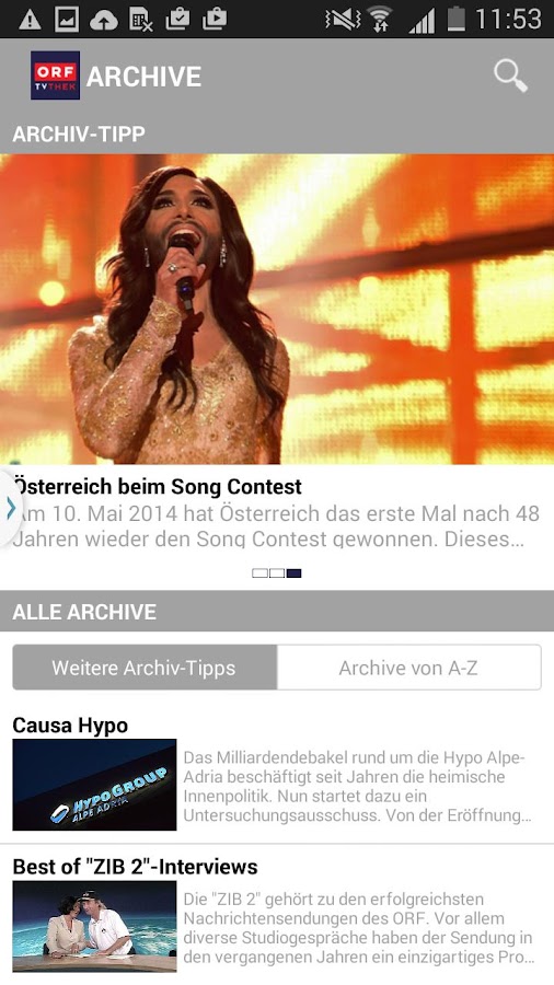 ORF TVthek: Video on demand – Android-Apps auf Google Play