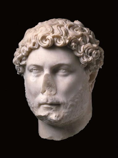 Portrait of Emperor Hadrian - Roman — Google Arts & Culture