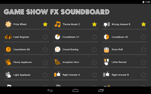 Game Show FX Soundboard - Android Apps on Google Play