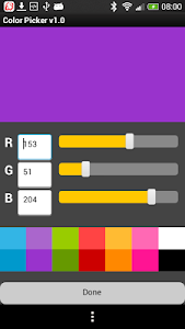 Color Picker for developers – A simple app to get the RGB values of ...