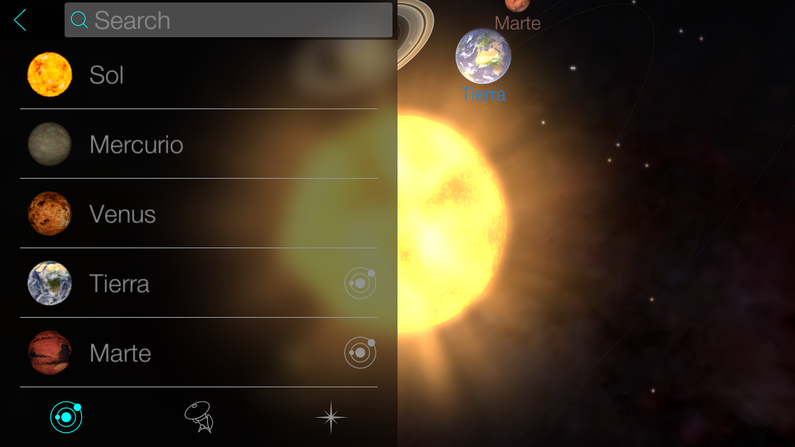 Solar Walk Free：Planetario 3D：Planetas & Estrellas - Aplicaciones ...