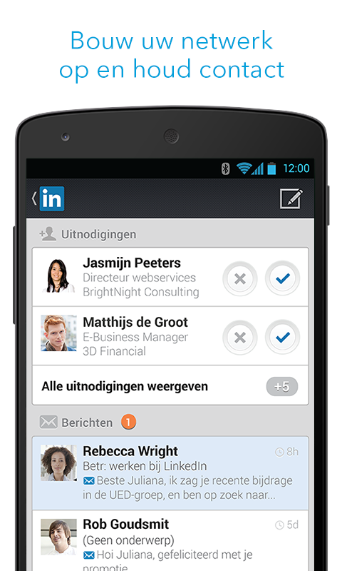 LinkedIn - Android-apps op Google Play