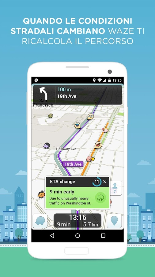 Waze Social GPS Maps & Traffic - App Android su Google Play