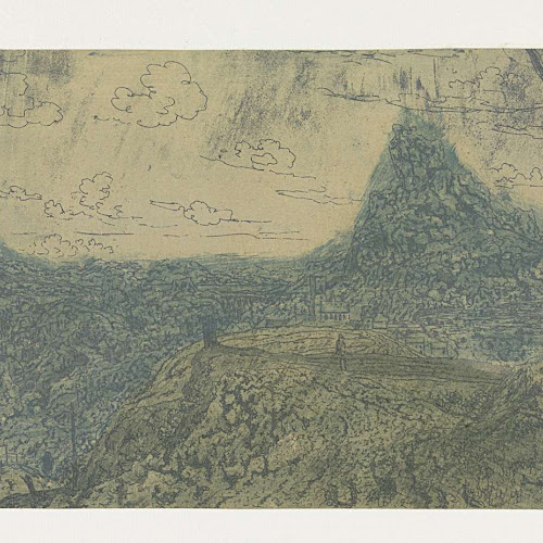 Mountain Landscape with a Crest, First Version, Hercules Segers, c ...