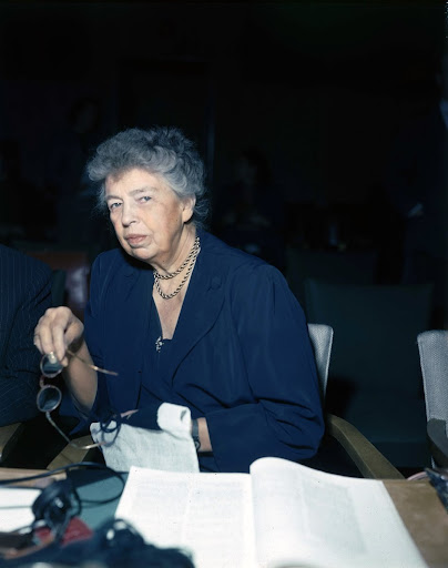Eleanor Roosevelt at the United Nations - Franklin D. Roosevelt ...