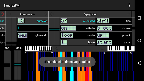 Sintetizador FM [SynprezFM II] - Aplicaciones en Google Play