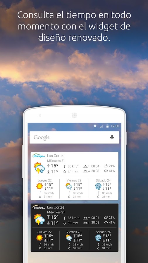El Tiempo por eltiempo.es - Aplicaciones de Android en Google Play