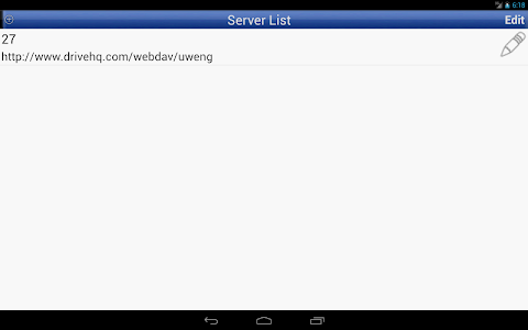 My WebDAV(WebDAV Client) – My WebDAV is a good WebDAV client. – Android Tools Apps