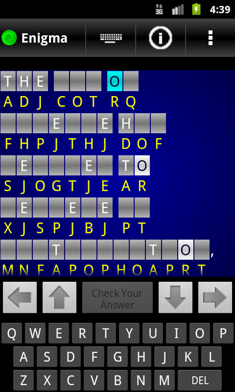 Enigma - Cryptograms - Android Apps on Google Play