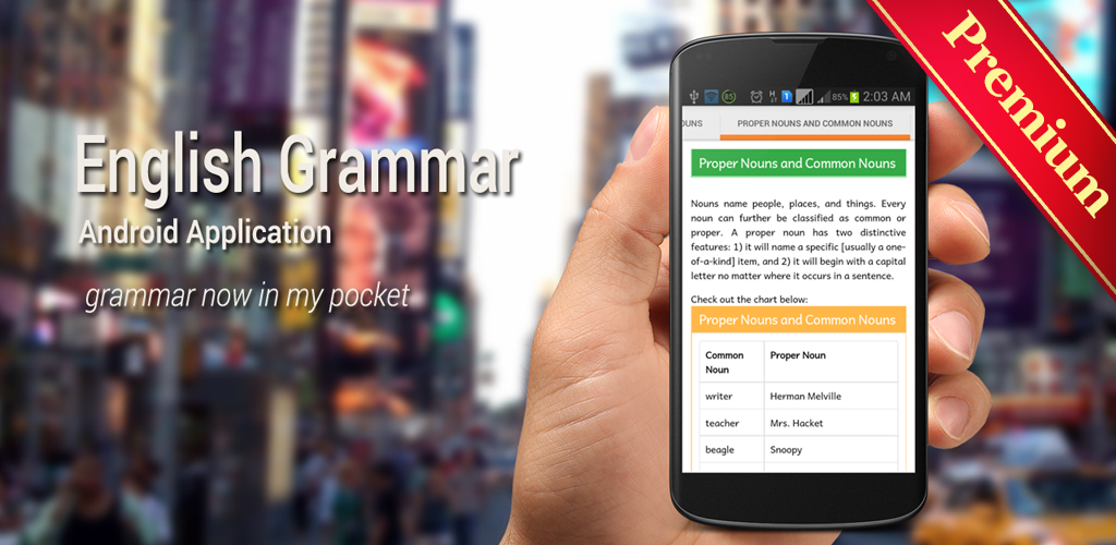English Grammar Premium - Latest version 5.0 for Android App Education